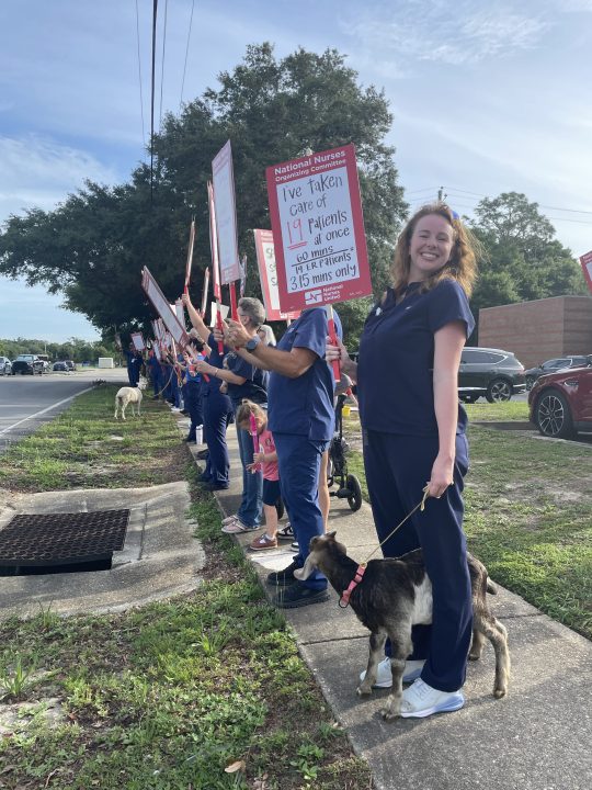 HCA Fort Walton-Destin nurses push for better pay, conditions
