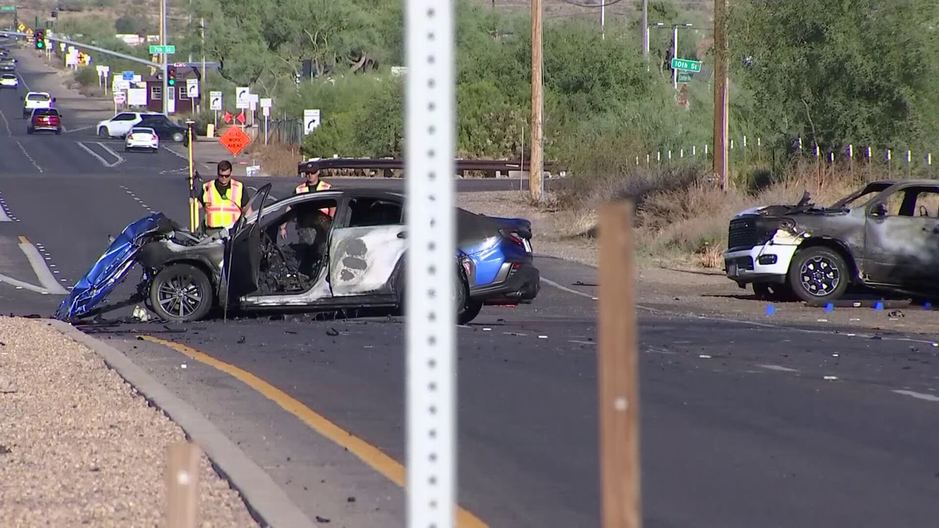 Woman dies weeks after fiery crash in Cave Creek