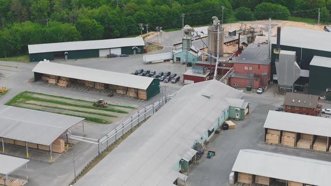 Robbins Lumber mill in Searsmont operational again after fire, explosion
