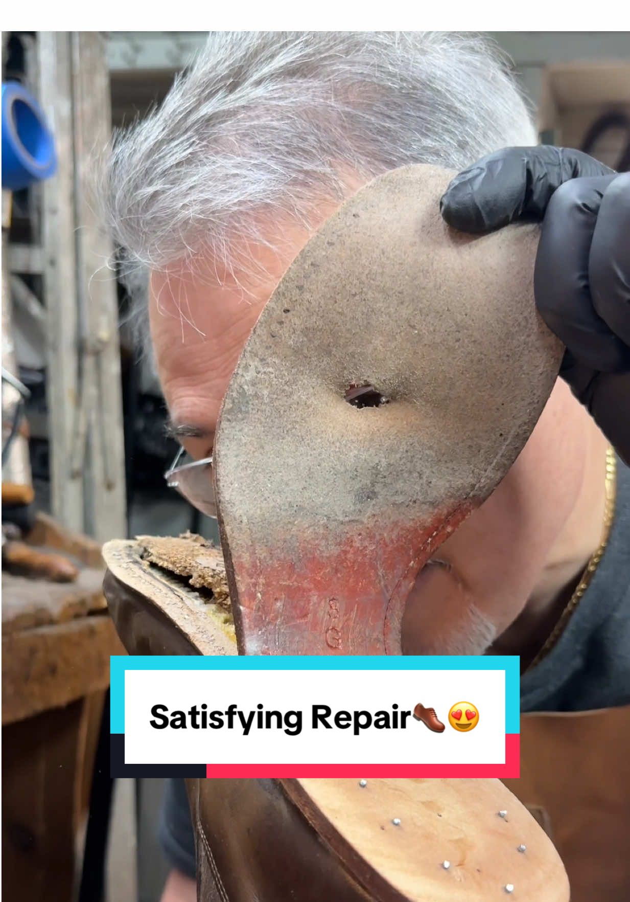 Satisfying shoe repair techniques by America's cobbler