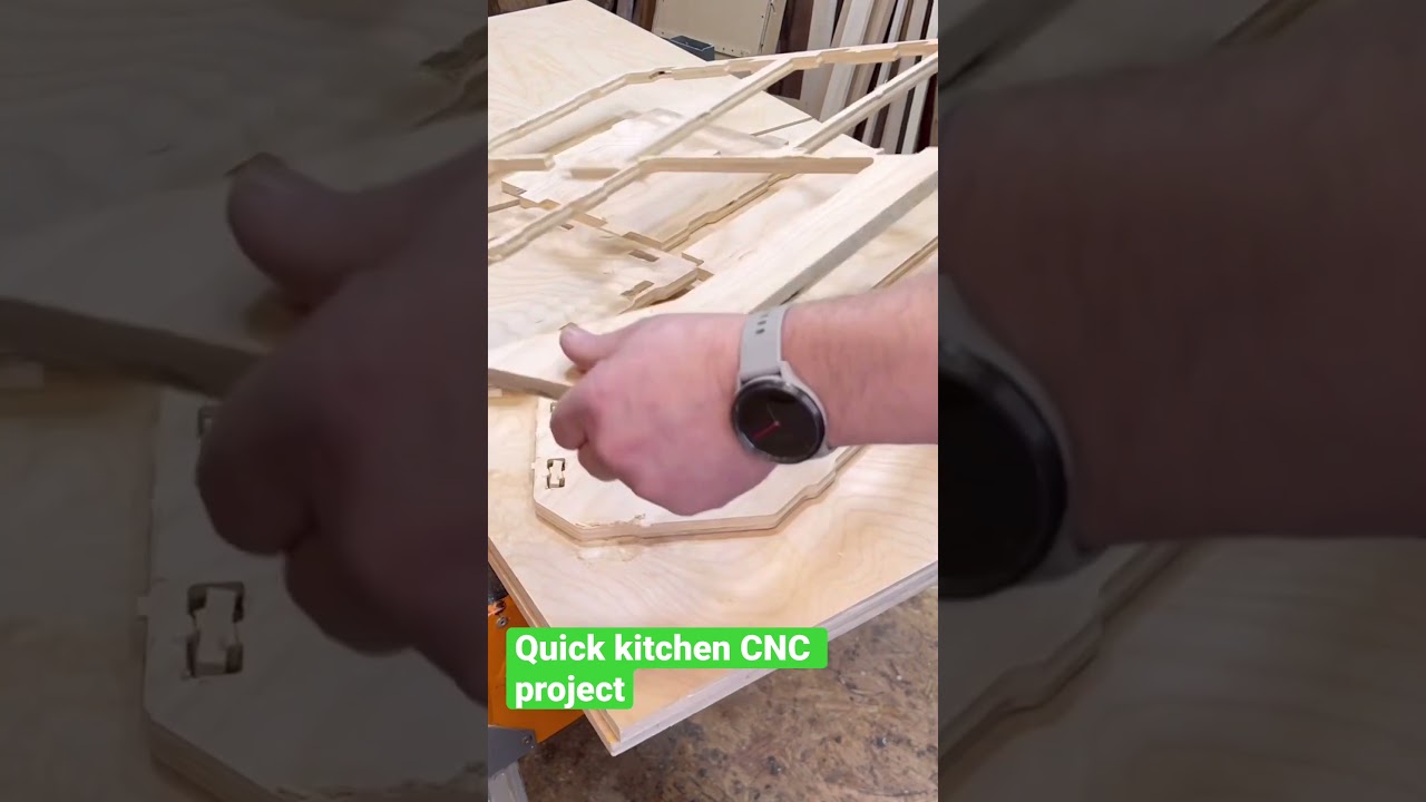 Quick CNC organizer project #cnc #woodworking #project
