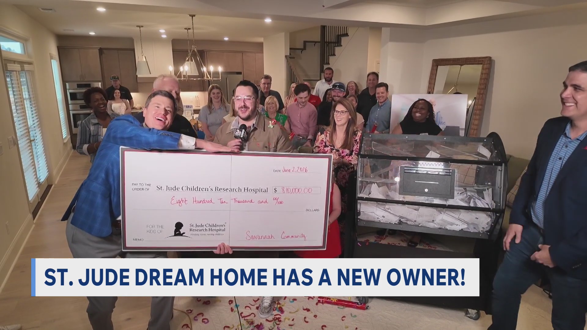 St. Jude 2026 Dream Home has a new owner