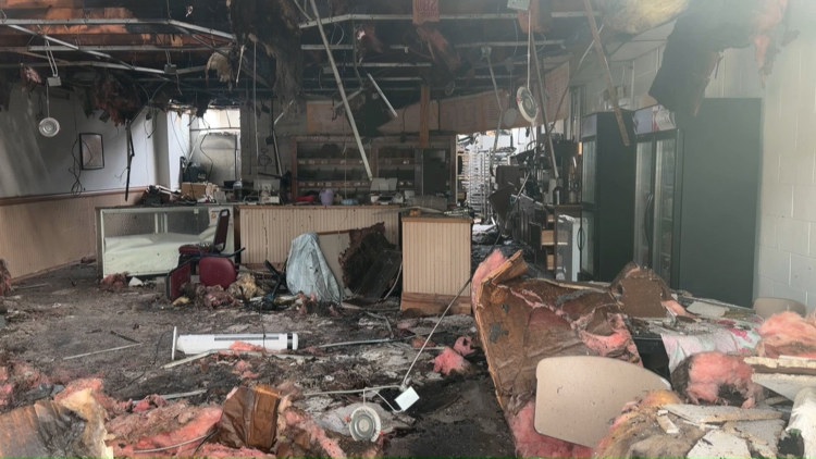 Beloved donut shop in Clinton burns down