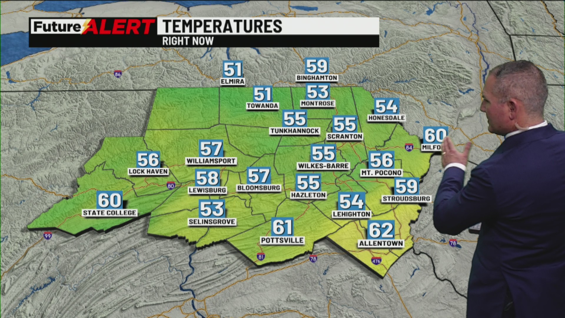 Your 28/22 future alert weather forecast 11PM 6.2.2026