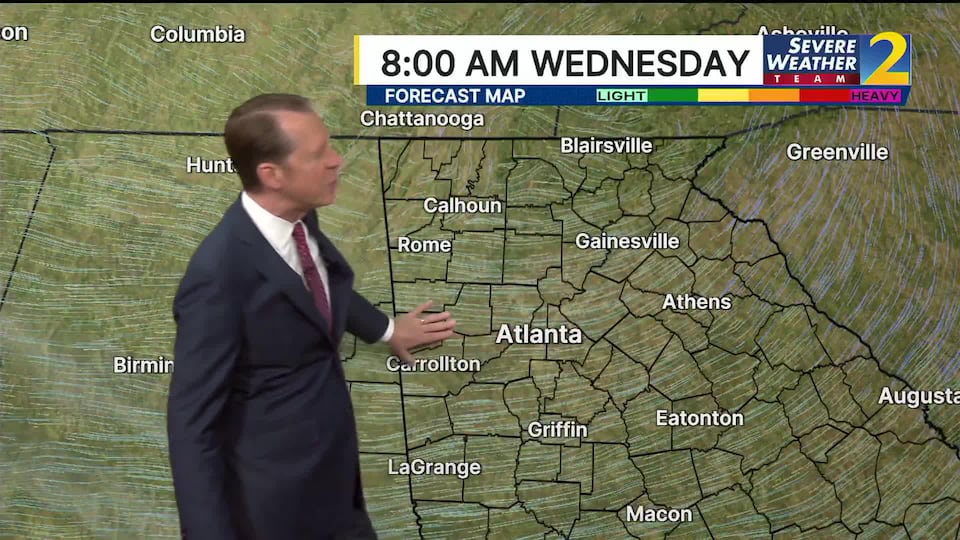 Clear skies kicking off Wednesday morning