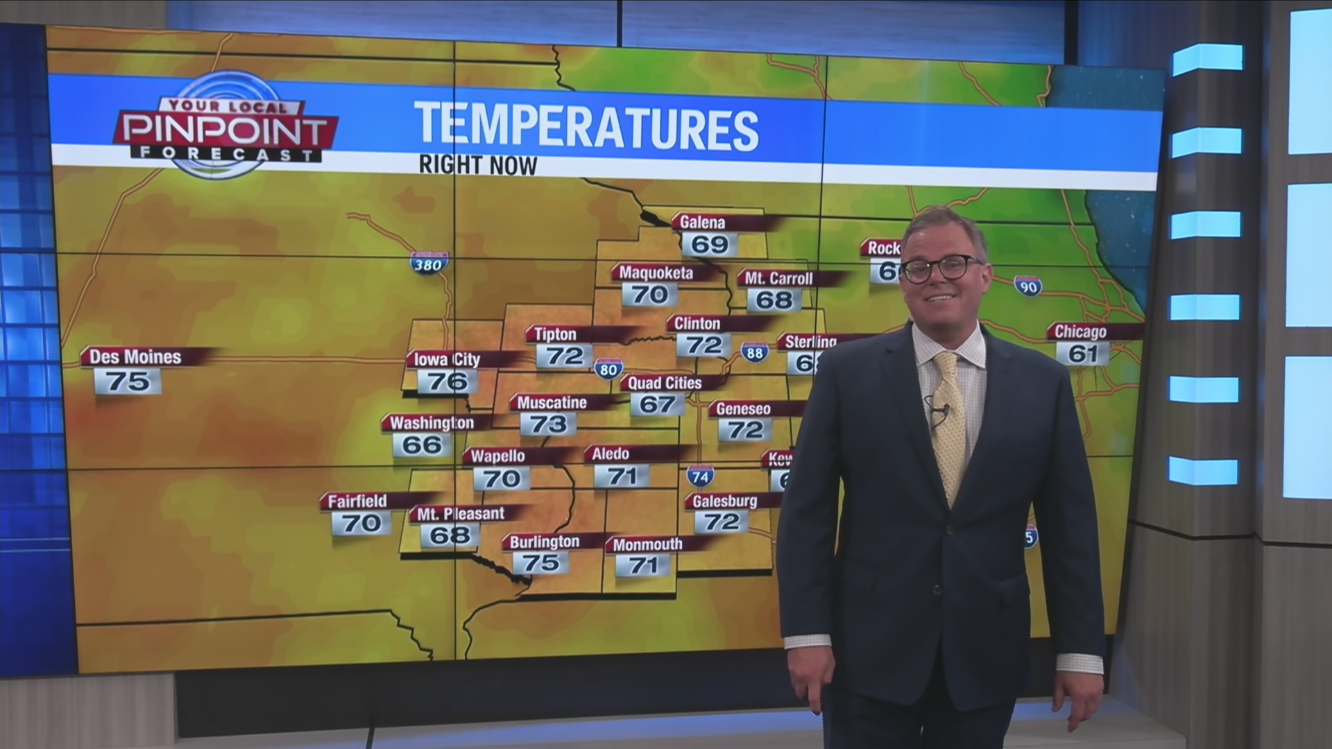 Late Tuesday night weather update - looking good Wednesday