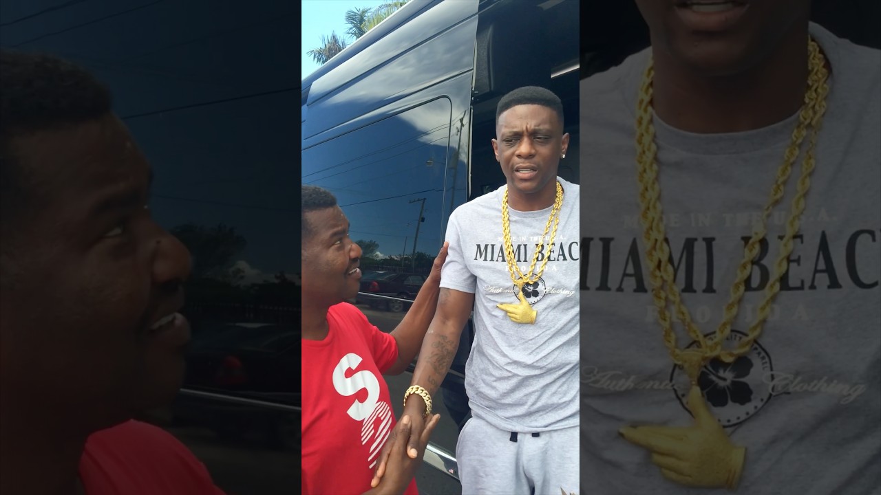 Boosie checking out Sudamar’s Hall of Fame