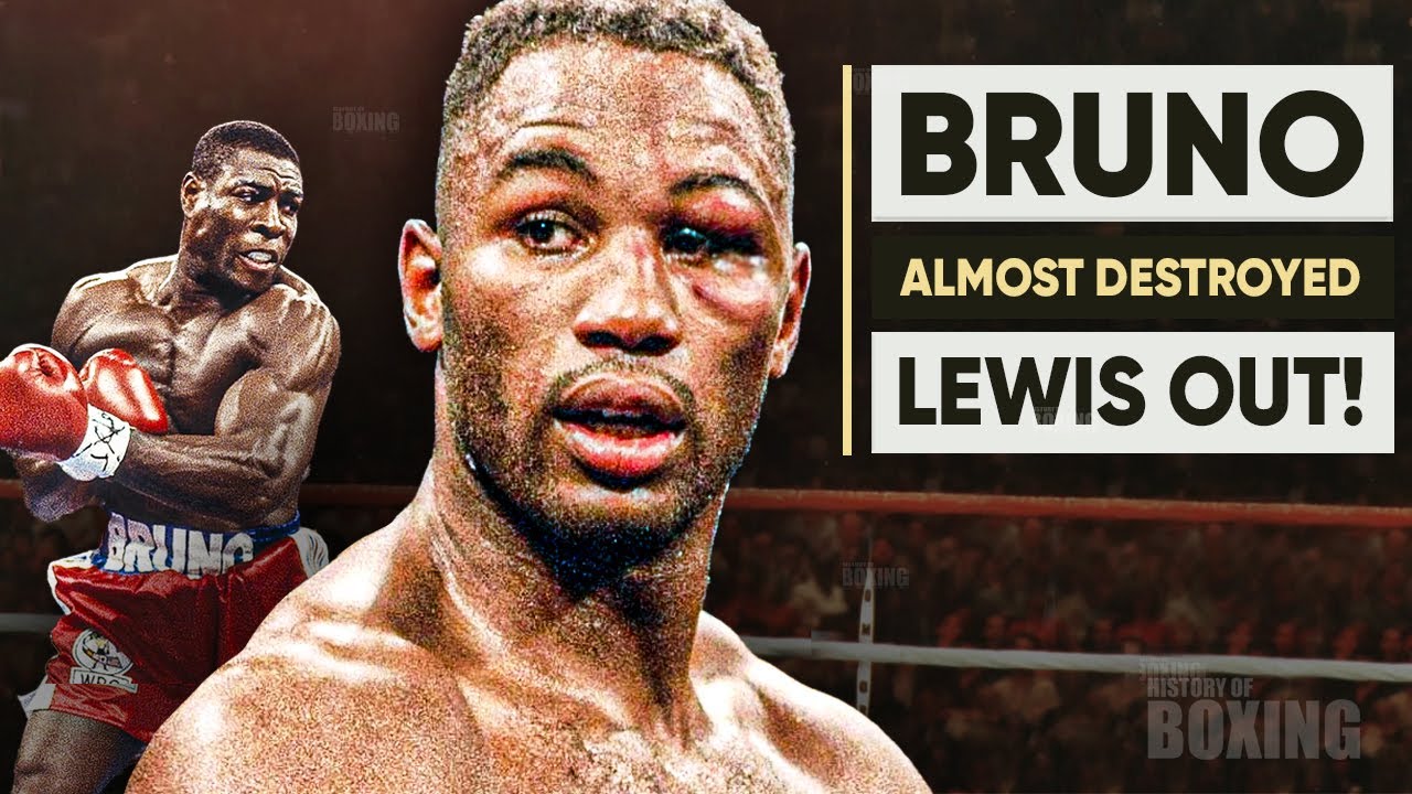 When Frank Bruno almost destroyed Lennox Lewis! It was a tough fight.