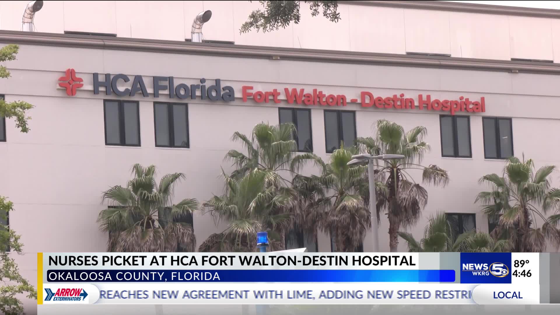 HCA Fort Walton-Destin nurses push for better pay, conditions