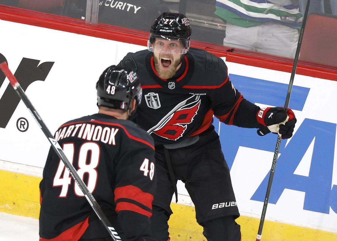 How early Hurricanes goal in Game 1 nearly made NHL history - and a ...