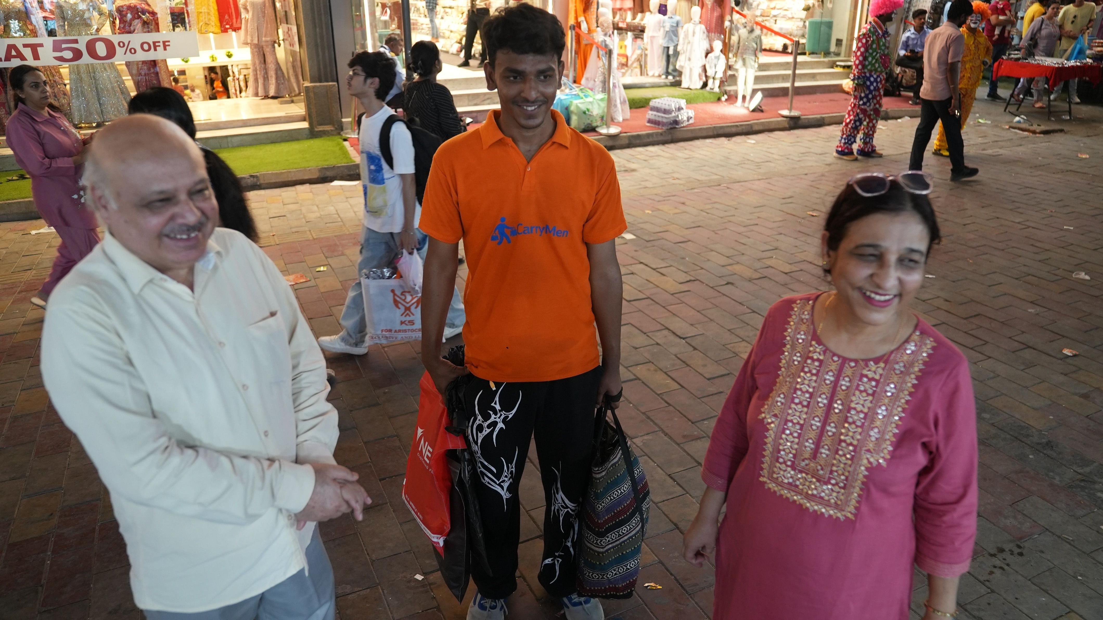 Convenience or entitlement? Indian start-up offers people to carry ...