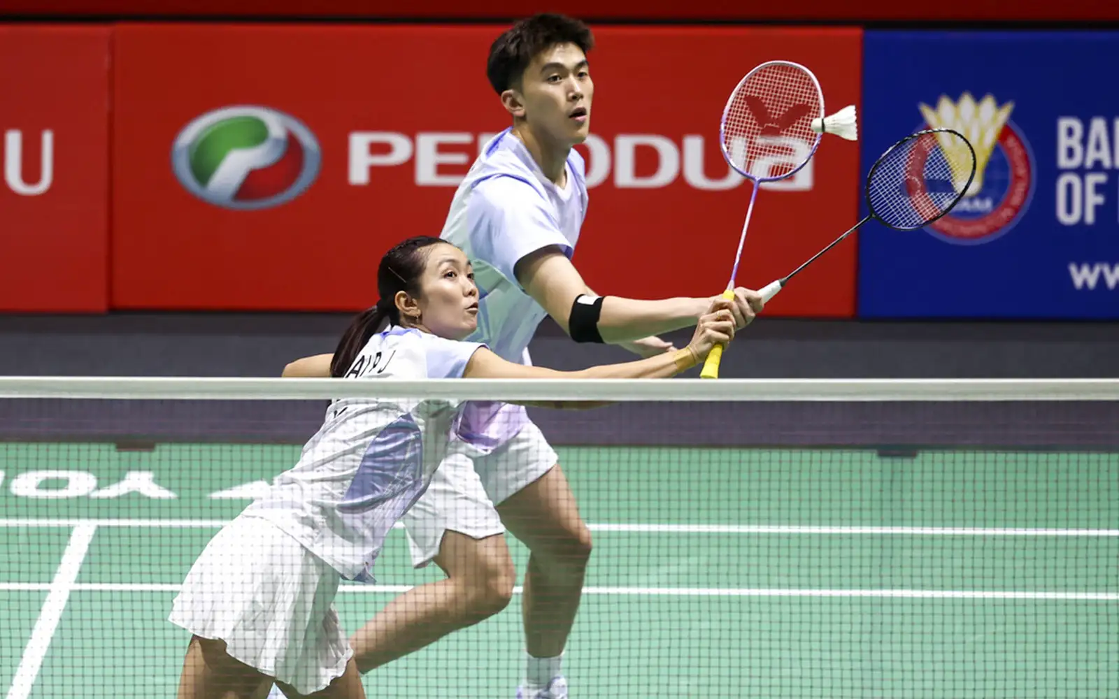 Pang Ron-Pei Jing whip home duo to enter Indonesia Open last 16