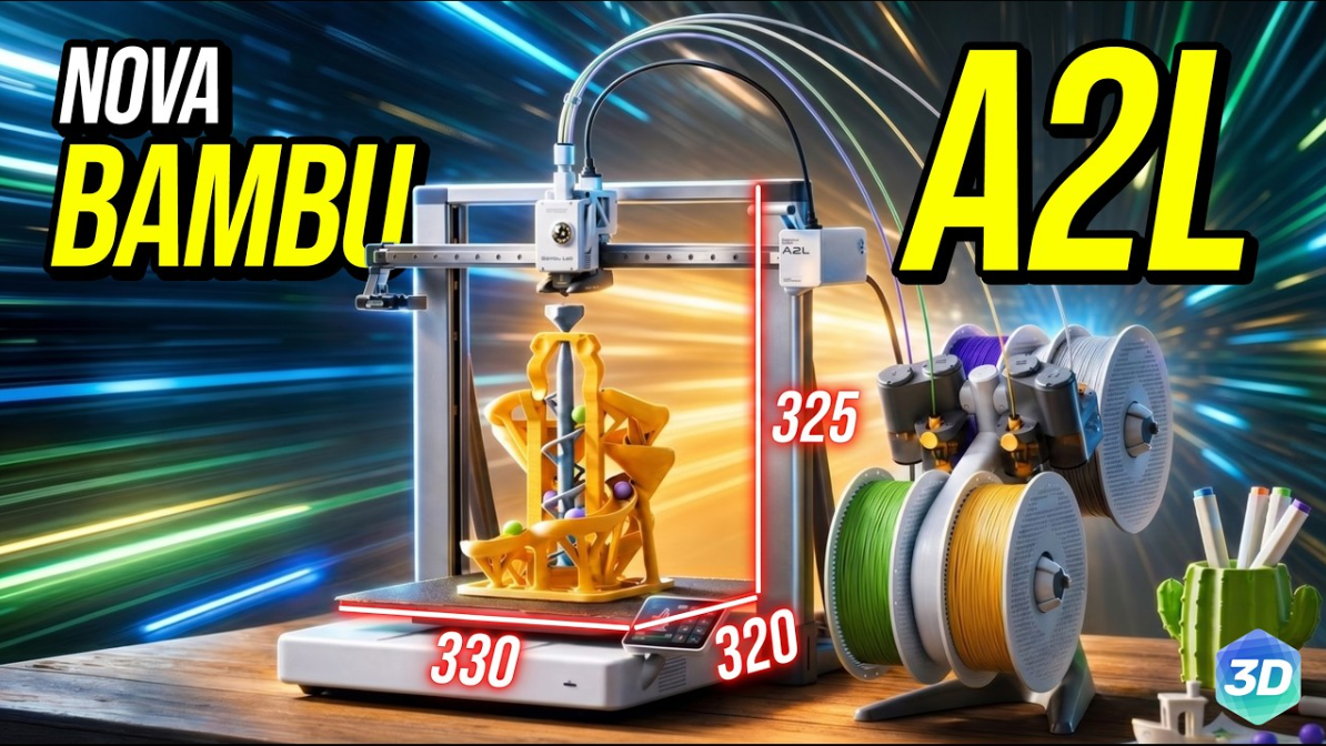 Tudo sobre a nova Bambu A2L: melhor ou mais do mesmo