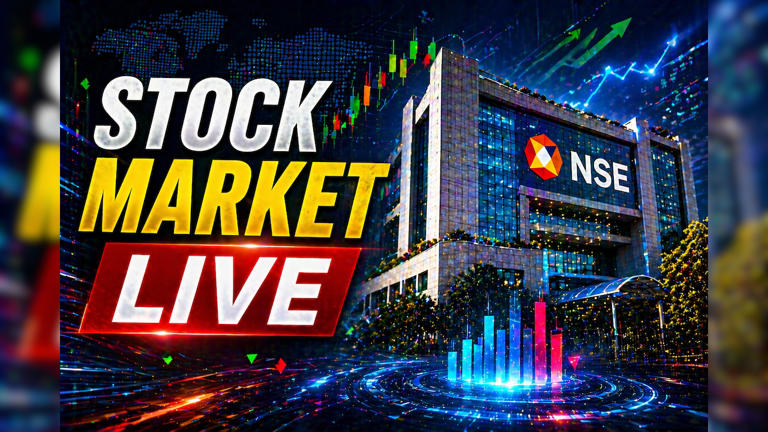 Stock market news today live updates: Nifty above 23,200, Sensex gains ...