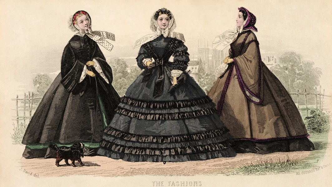 The rise and fall of Victorian hoop skirts