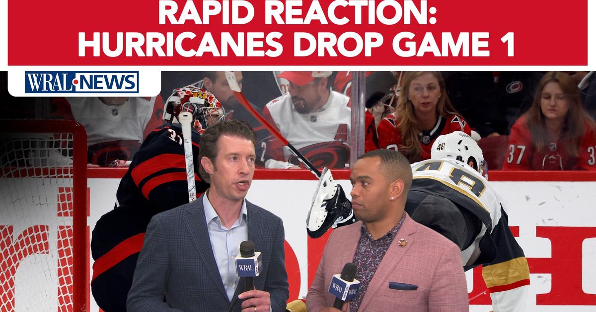 Fast start, bad finish, too many mistakes for Canes in Stanley Cup ...