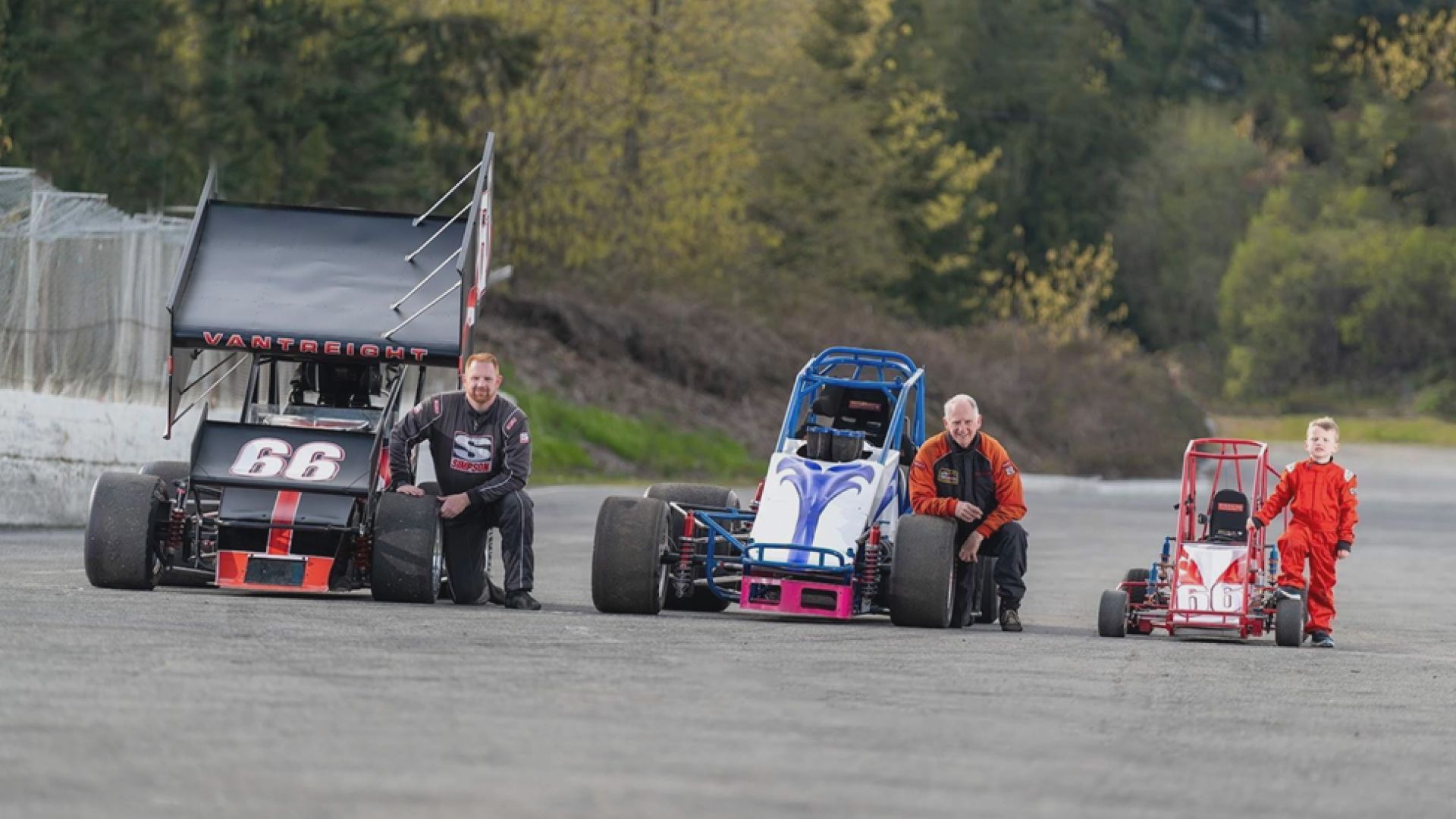 This is BC: Four generations of motor racing