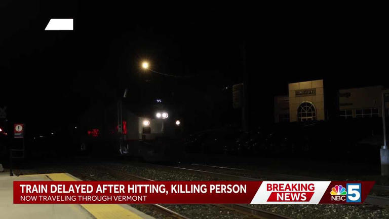 Person struck, killed by train in Claremont, NH
