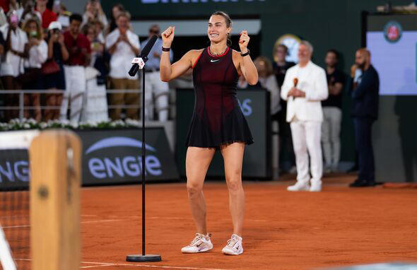 US tennis icon felt uneasy watching 'weird' Aryna Sabalenka dance after ...