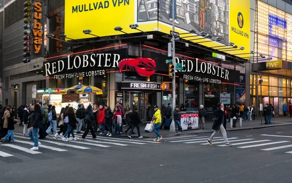 Red Lobster to close Times Square flagship after 23 years