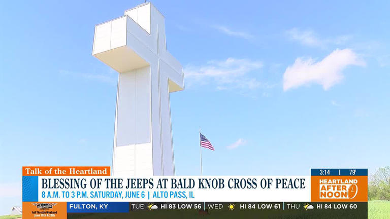 Blessing of the Jeeps returns to Bald Knob Cross of Peace on June 6
