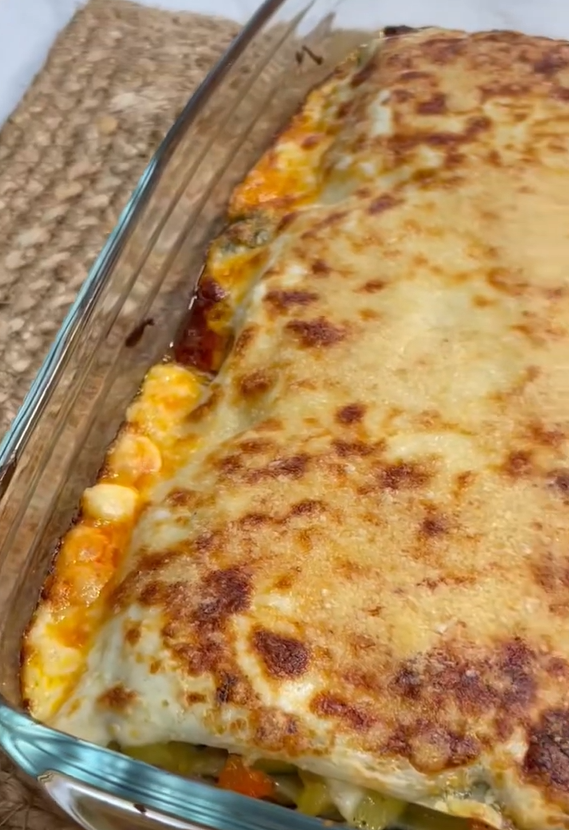 Lasaña de verduras | Receta fácil, saludable y casera