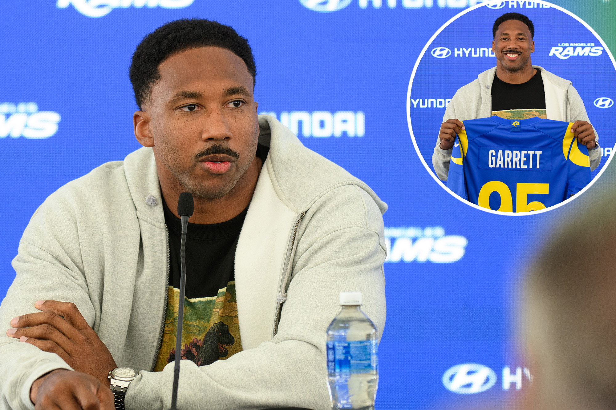 Why Myles Garrett waived no-trade clause to join Rams: 'Bit of urgency'