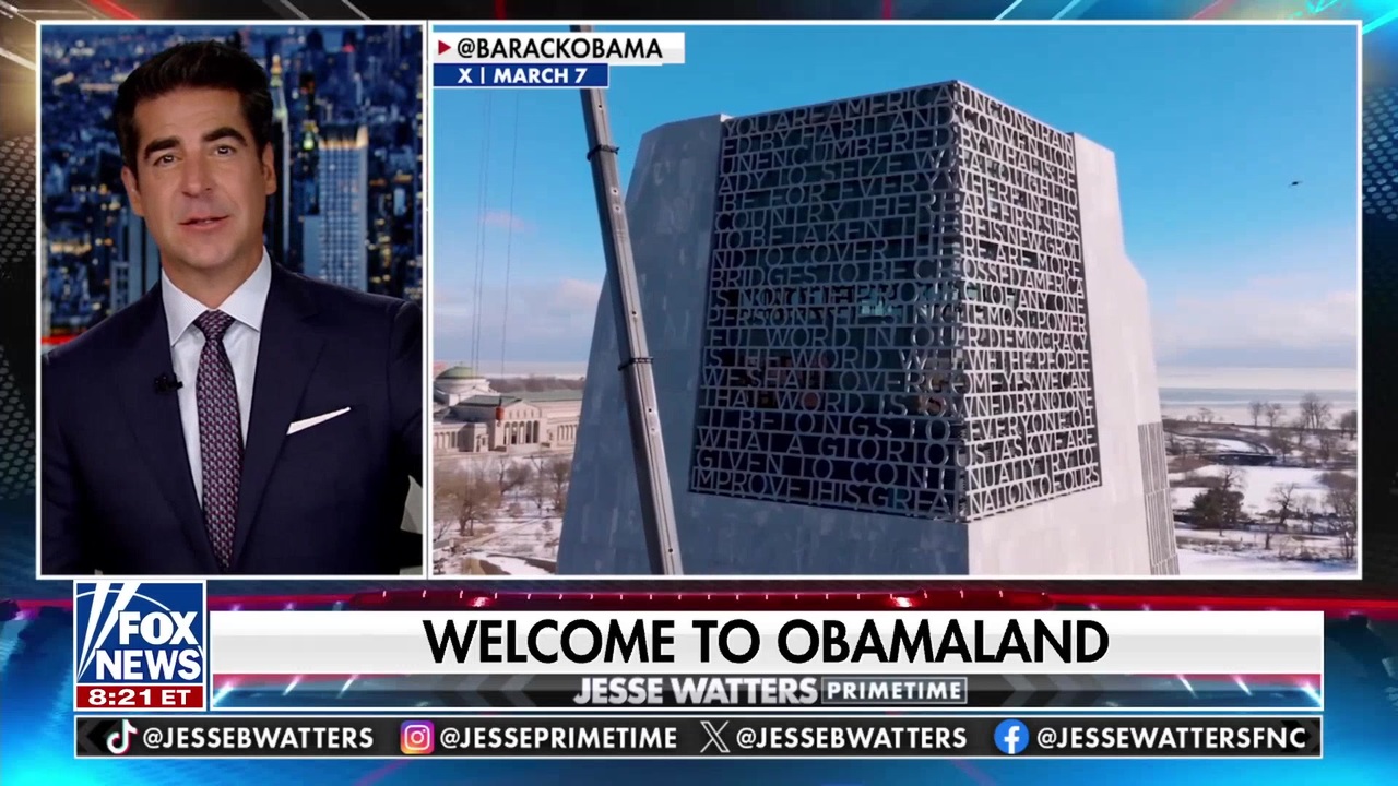 Jesse Watters: Obama Presidential Center looks like a 'Klingon prison'