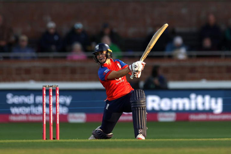 Alice Capsey inspires England to record run chase to seal series win ...