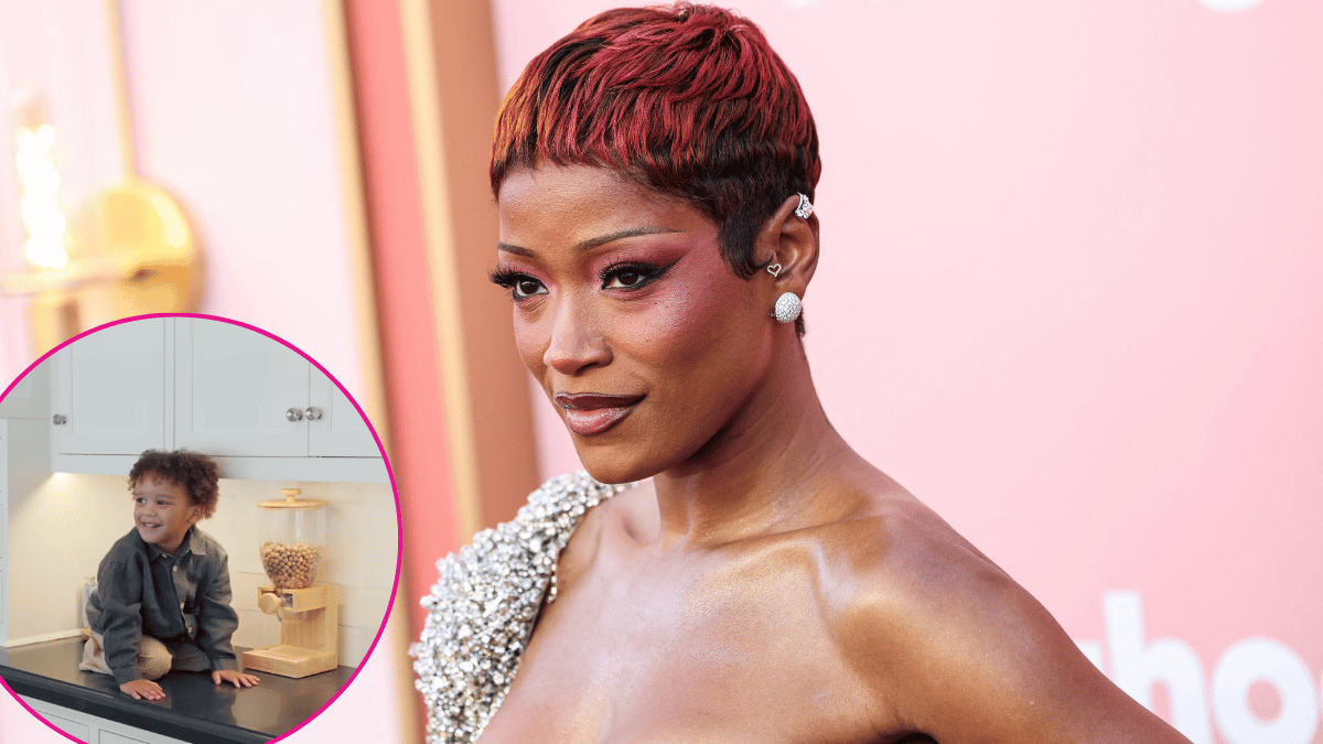 'How did you get up there?': Keke Palmer caught off-guard as son, 3 ...