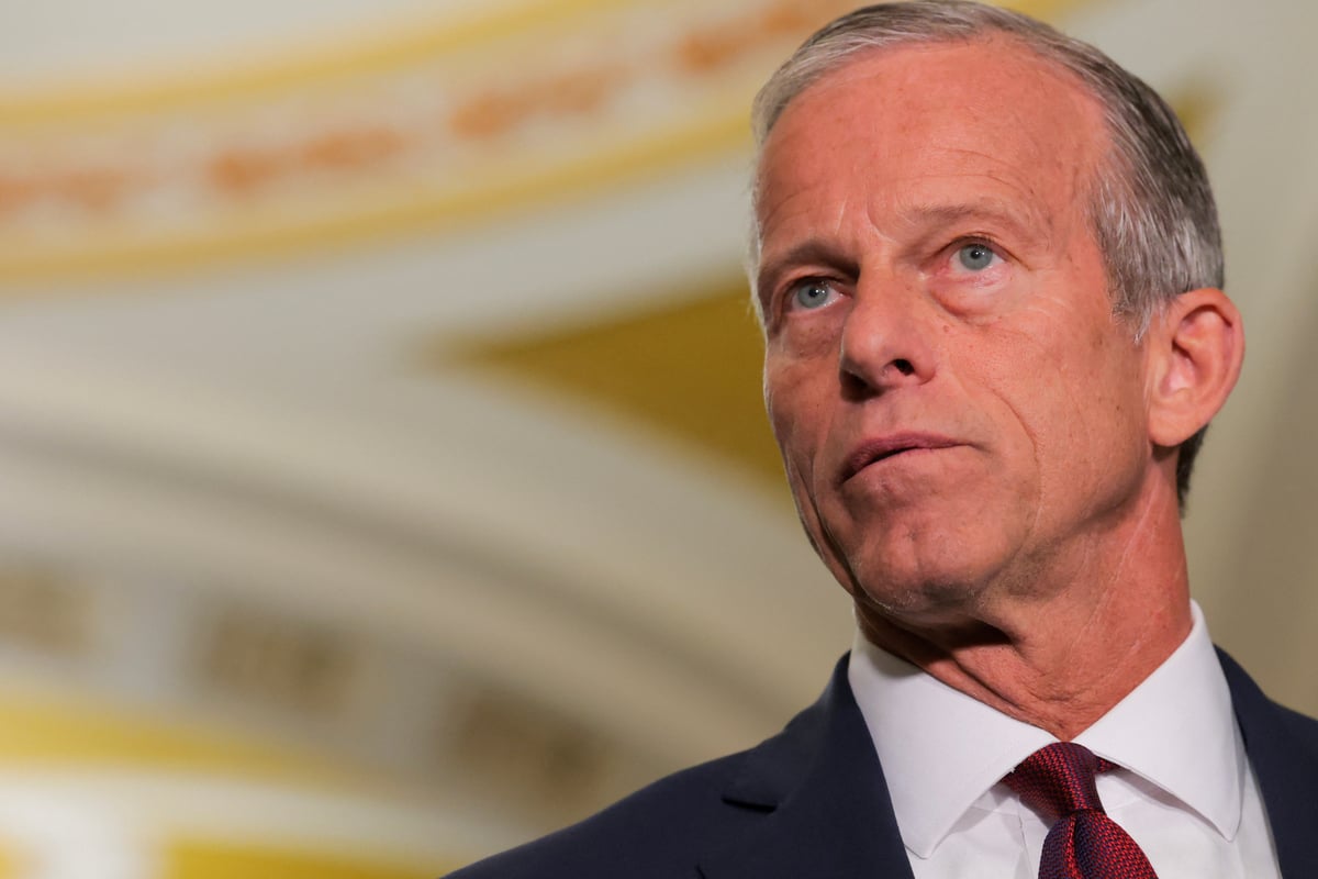 Senate Majority Leader John Thune confirms Trump's "slush fund" is off ...