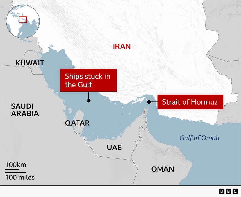 Sailors stressed and exhausted after months trapped by Strait of Hormuz ...