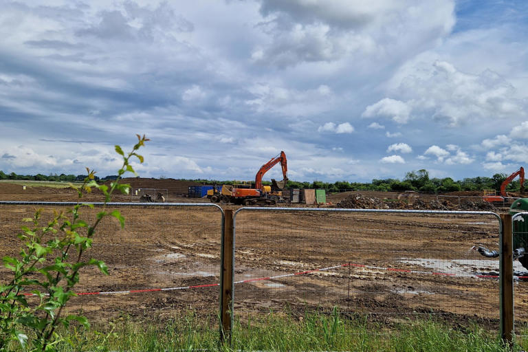 Work begins on development which will bring 250 new homes to ...