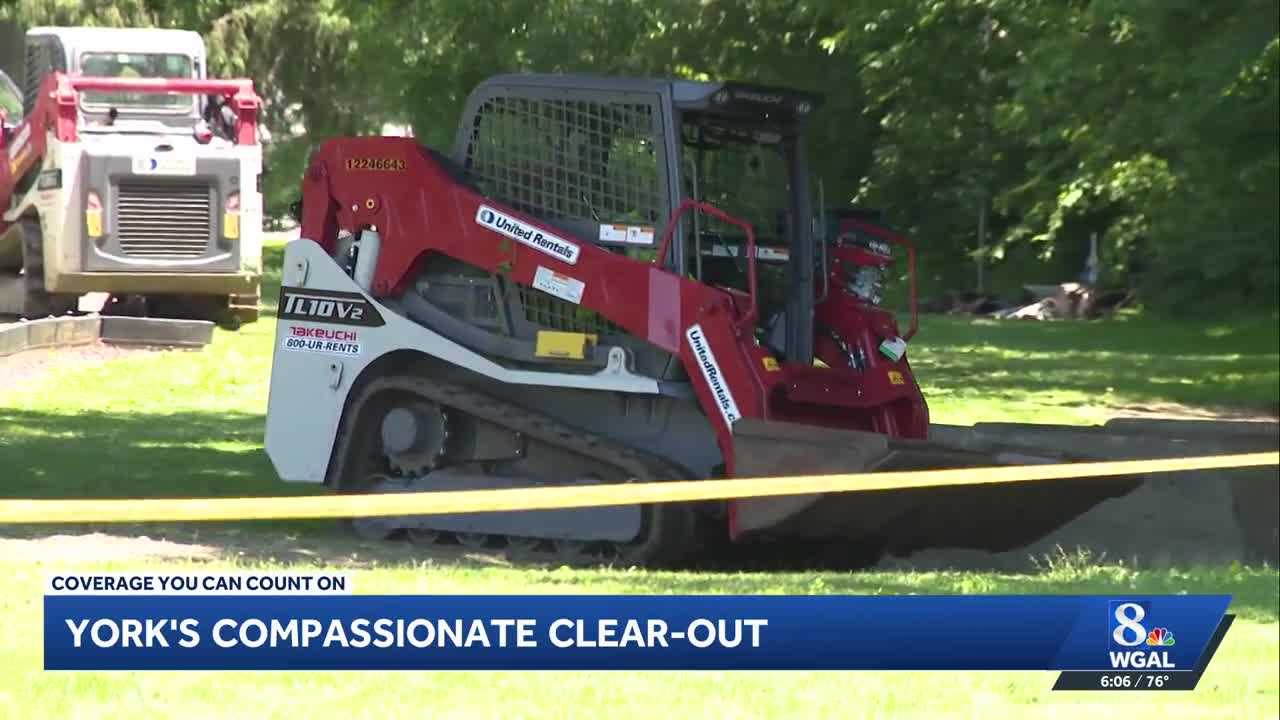 York City clears largest encampment in city history