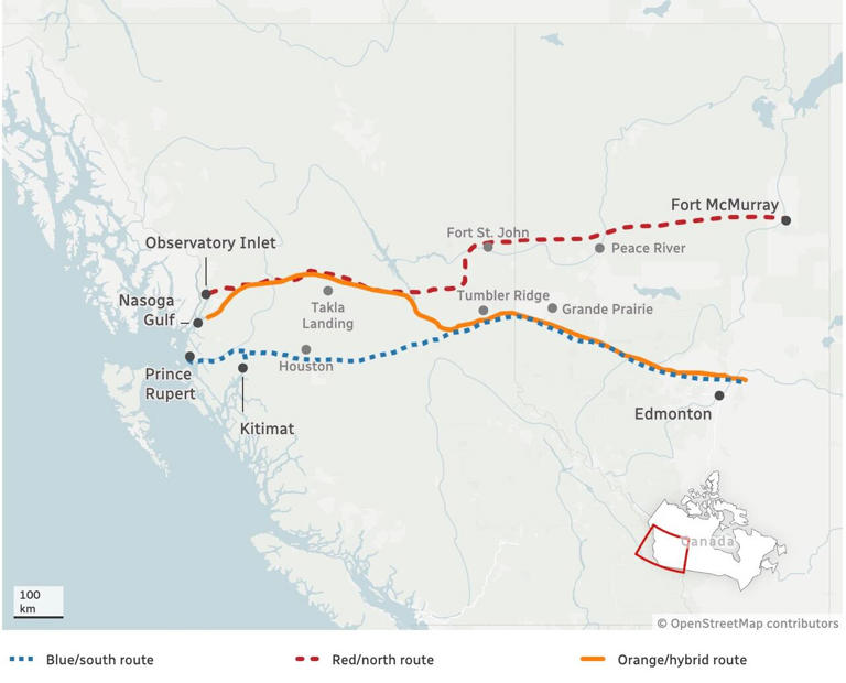West Moberly First Nations opposed to potential Alberta oil pipeline ...
