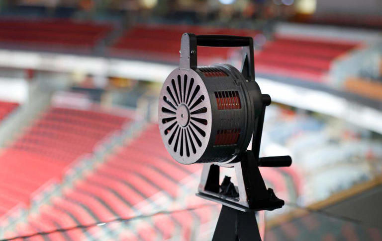 Who is the Canes' siren sounder during Game 1 of the Stanley Cup Finals?