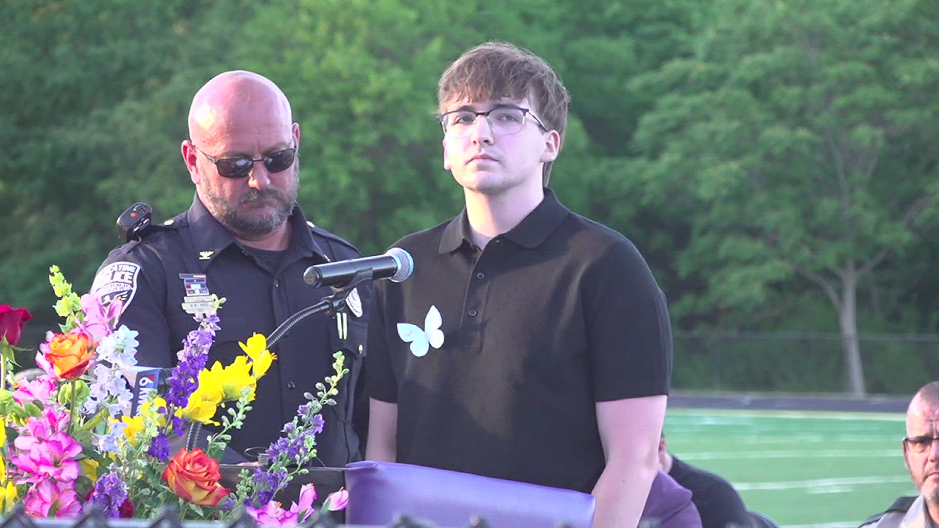 'Always in my heart' - McFarland son speaks at vigil for Muscatine ...