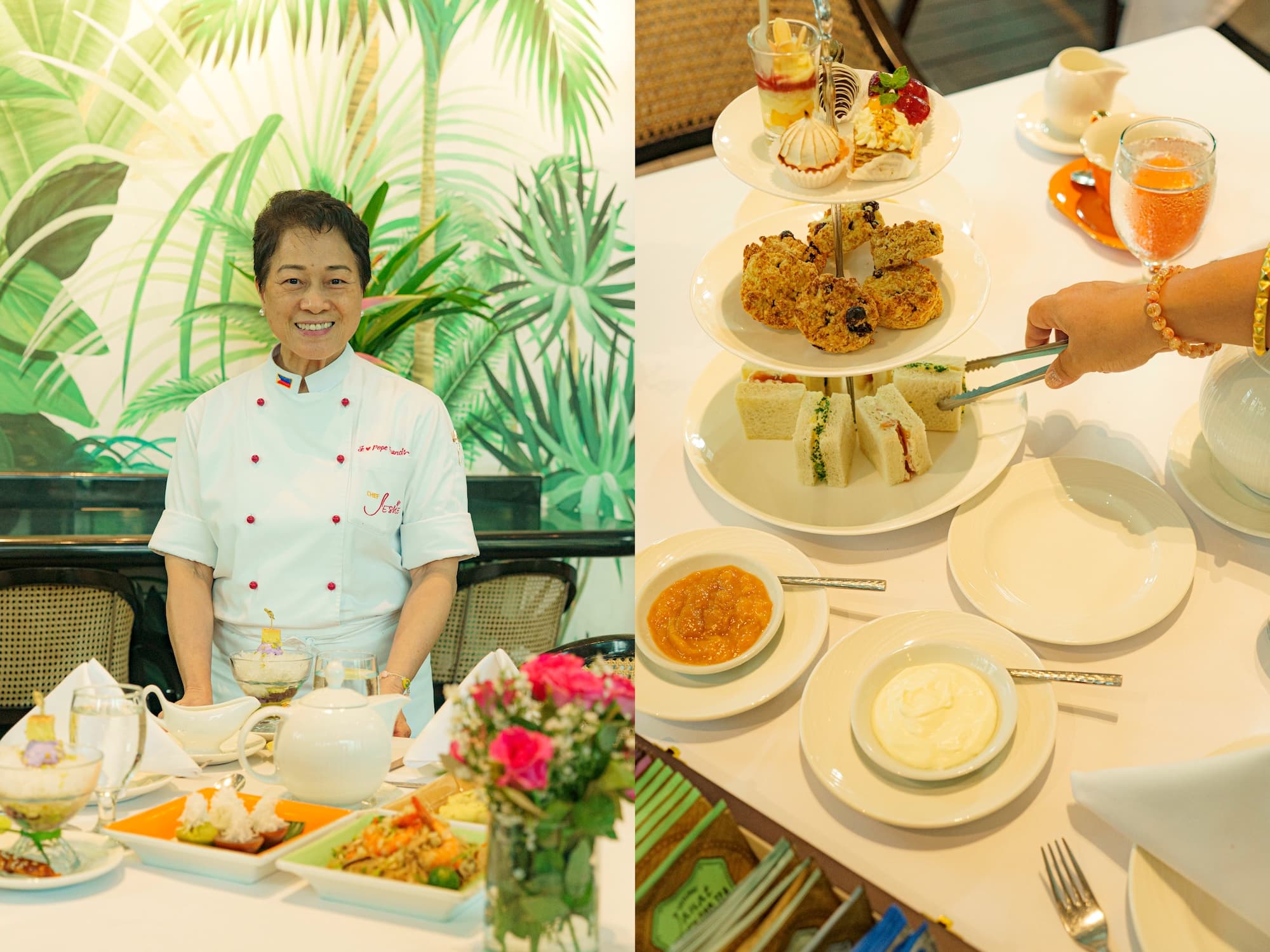 Afternoon tea with chef Jessie