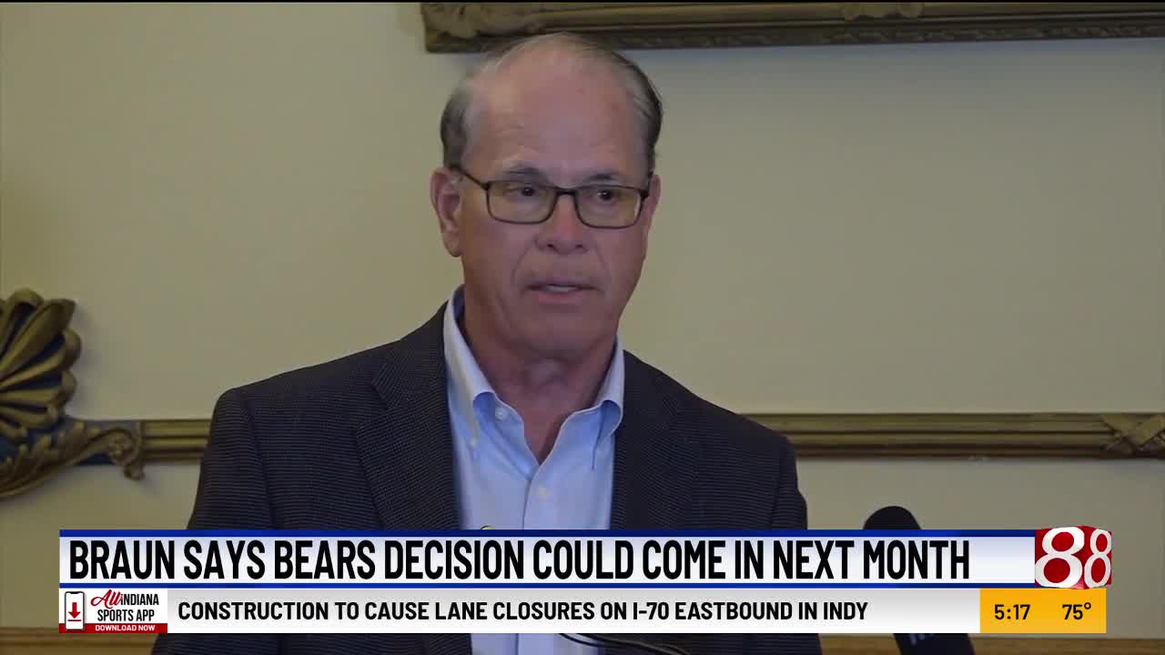 Indiana Gov. Braun talks about possibility of Bears leaving Chicago