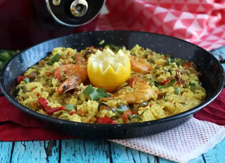 Paella super rapide au Cookeo