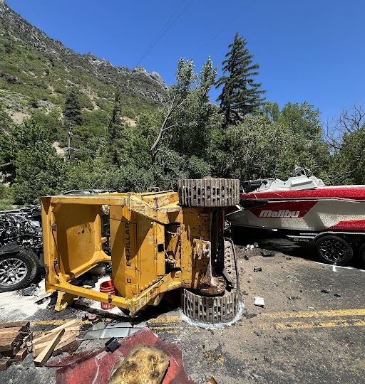 Judge throws the book at trucker after bulldozer crash