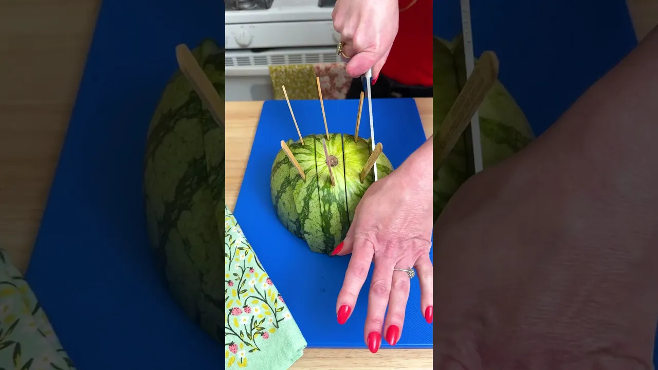 🍉 Kid friendly and fun way to serve watermelon! #summer #watermelon # ...