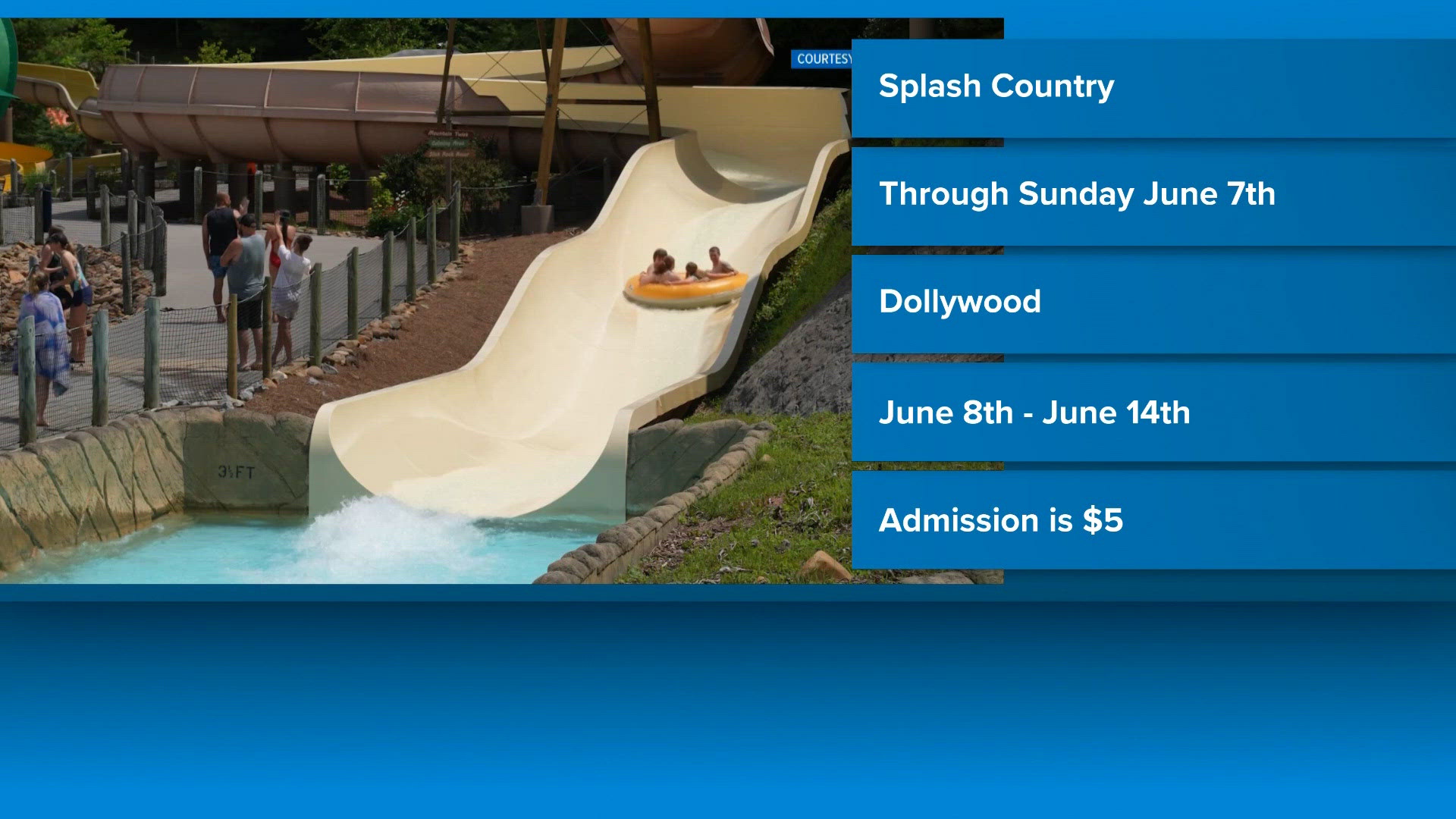 Sevier County Days coming back to Dollywood Splash Country