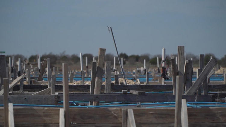 No takers for lot with incomplete concrete homes in Williamson County