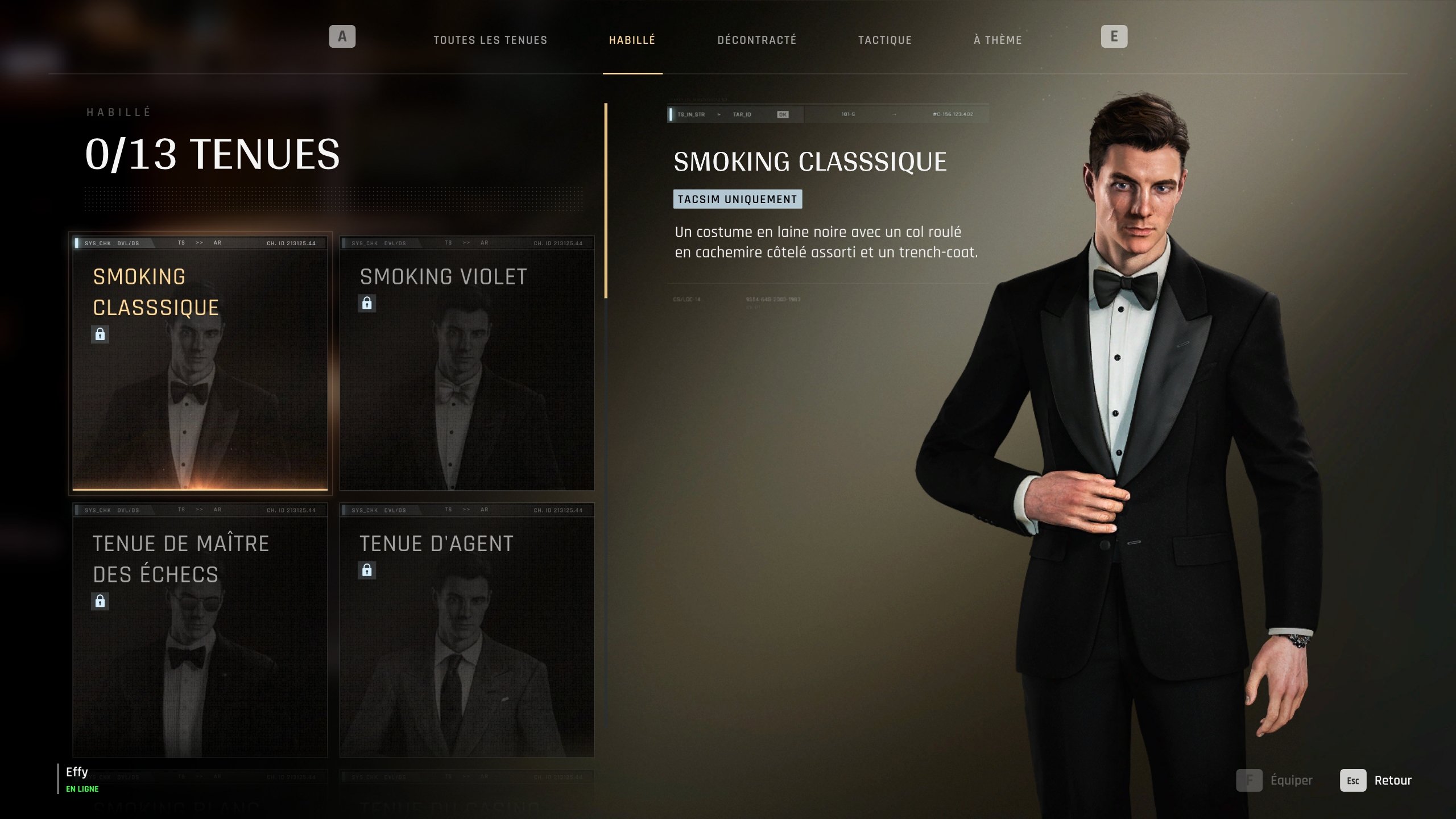 Tenues 007 First Light : comment débloquer toutes les apparences de ...