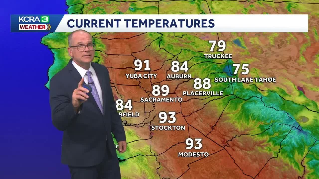 NorCal weather update - comfortable mornings, warm afternoons ahead