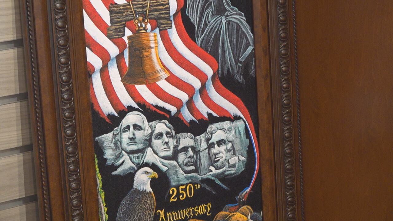 A monumental canvas: Local Black Hills artist creates paintings at ...