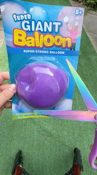 Super giant water balloon massive pop challenge
