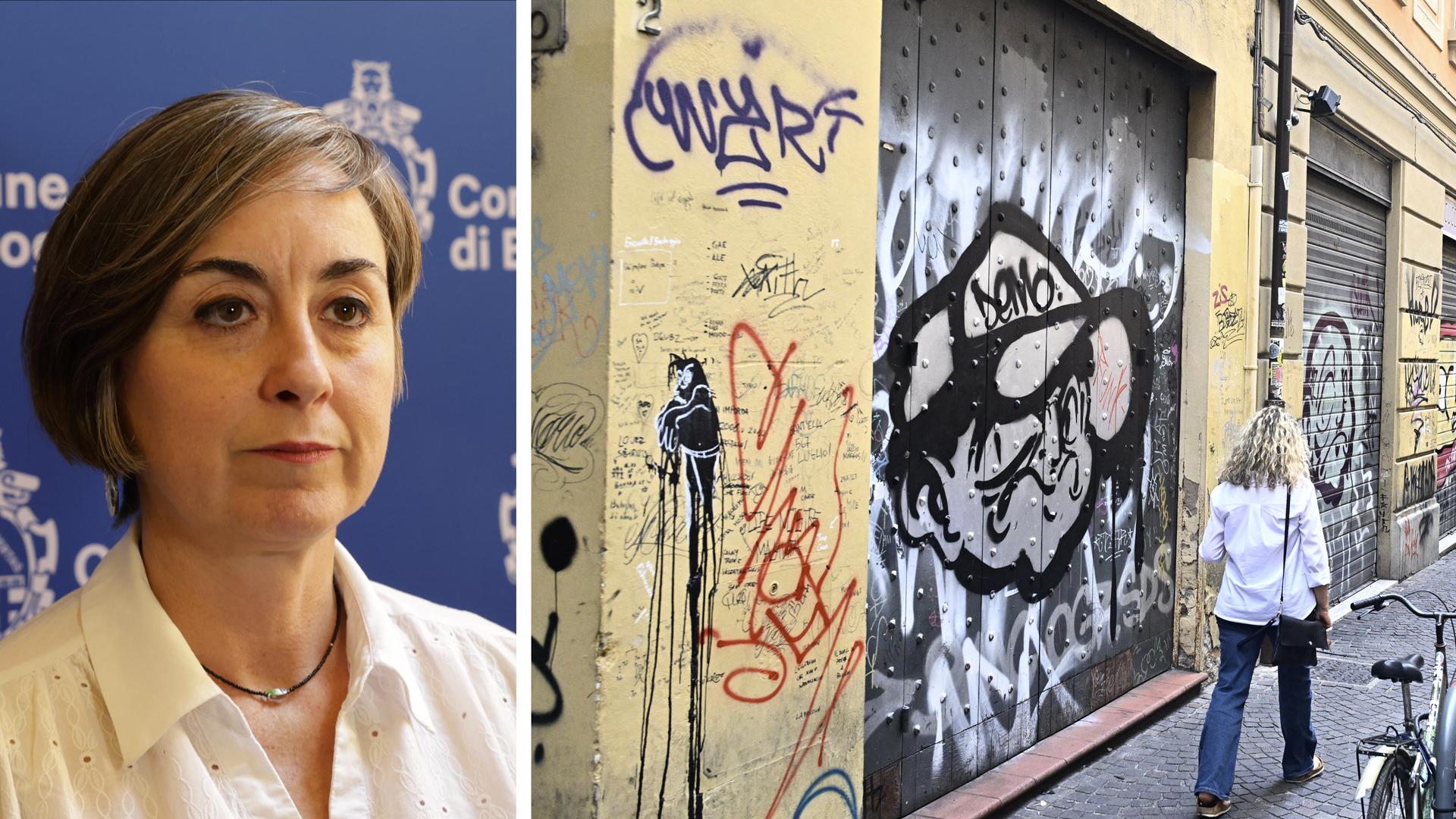 Graffiti a Bologna, l’assessora Madrid: "Pene più dure ai vandali ...