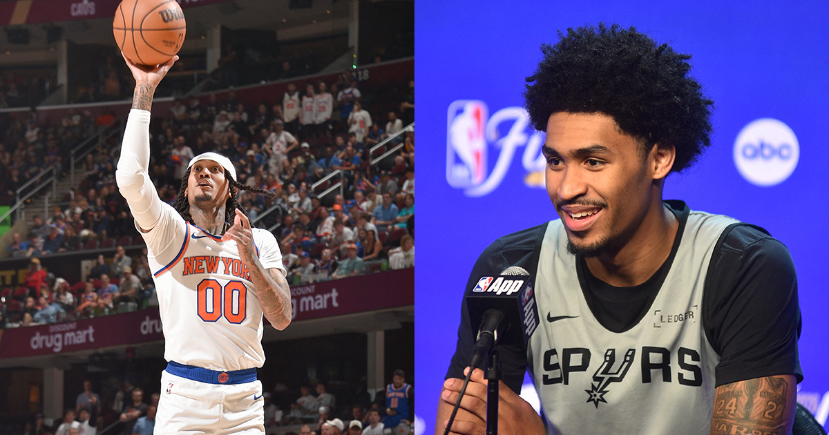 Knicks guard Clarkson, Spurs guard Harper ensure Filipino NBA champ